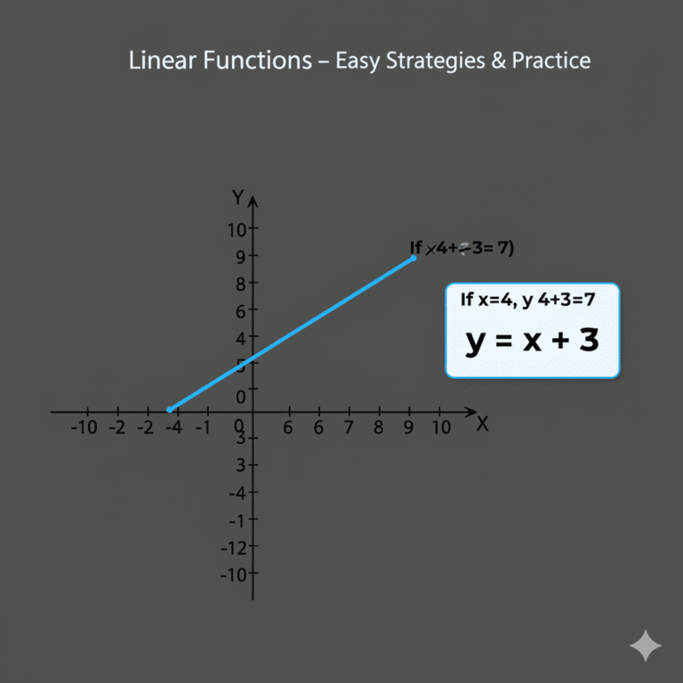 Linear Functions – Easy Strategies & Practice - My Test Prep Blogs